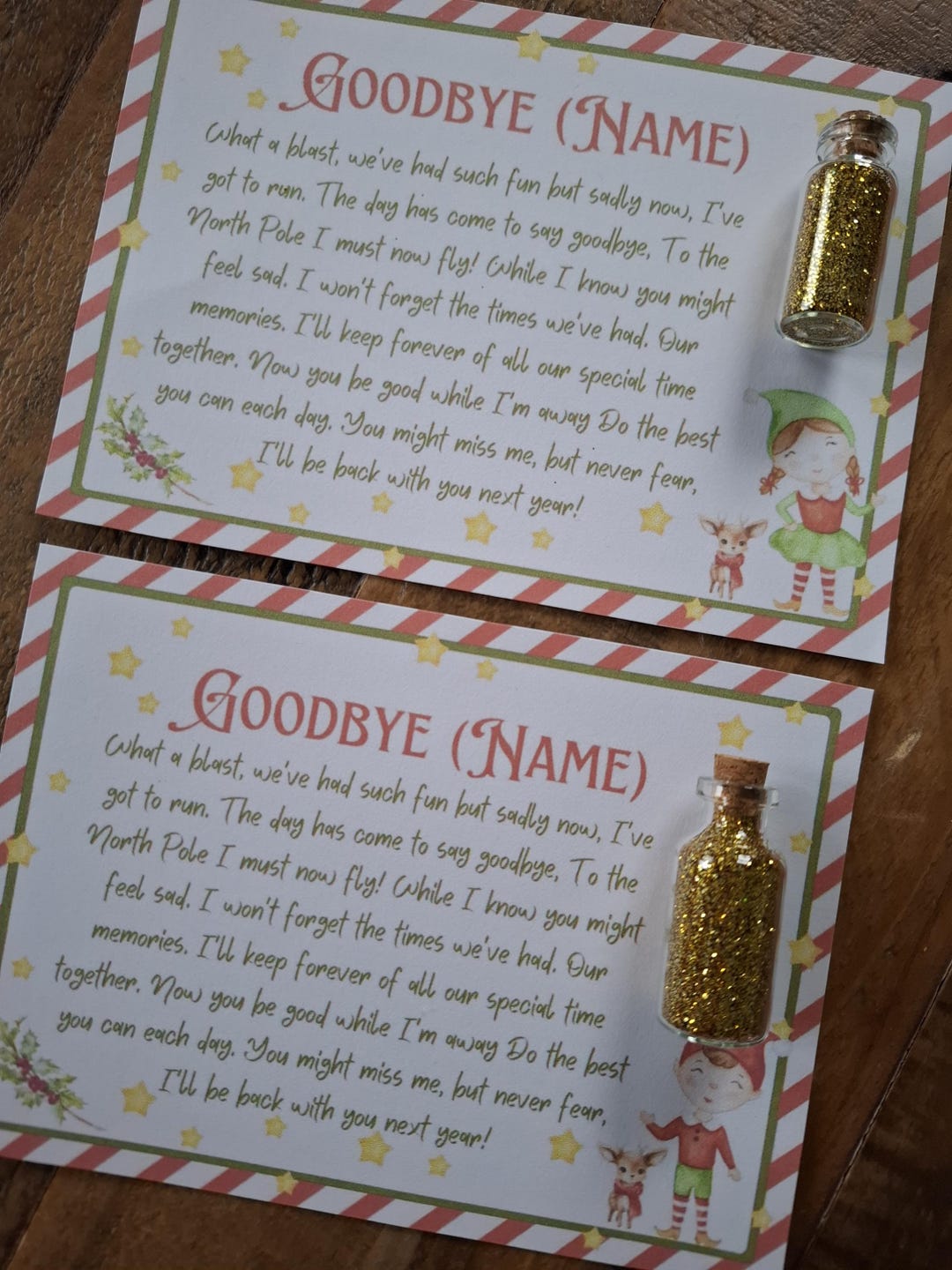 Christmas Magic Goodbye Elf Dust, Biodegradable Glitter - Etsy