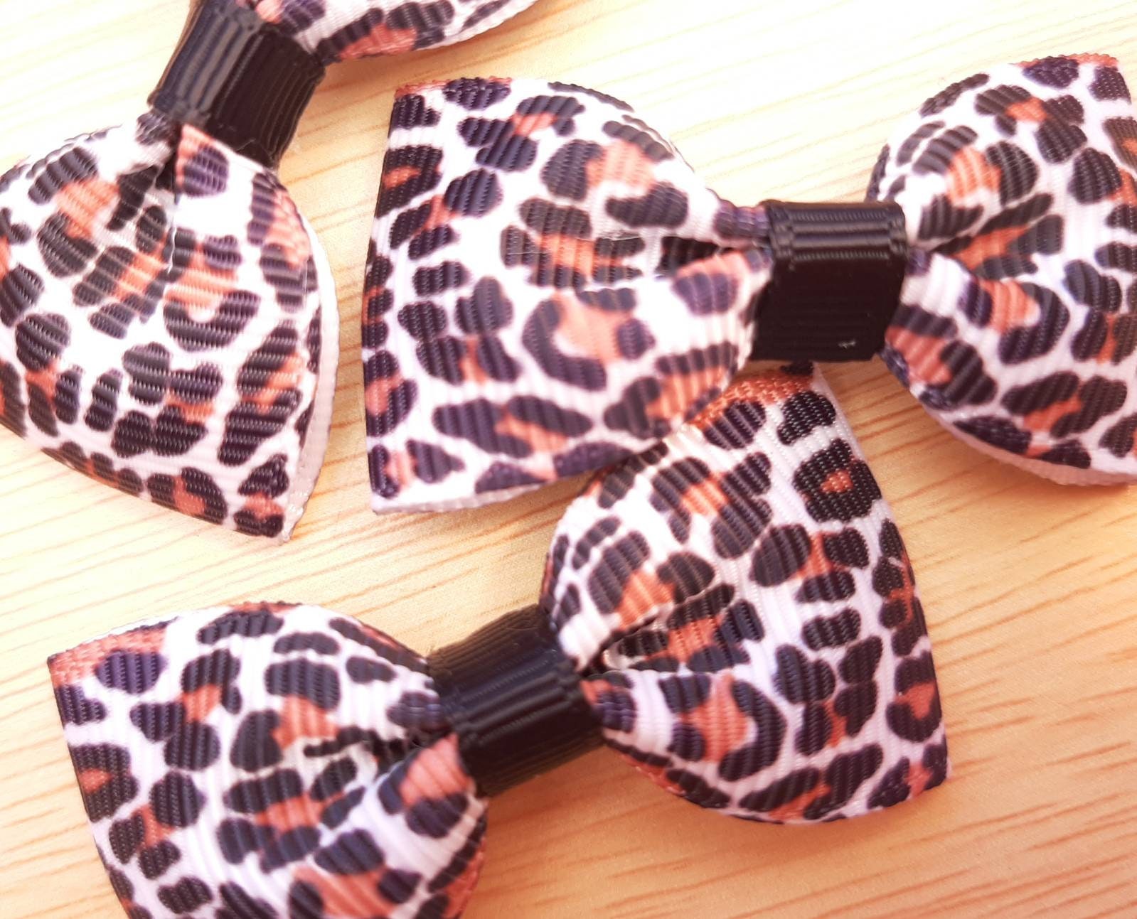 Leopard Print Baby Hair Bow, Leopard Print Hair Clip, Leopard Print ...