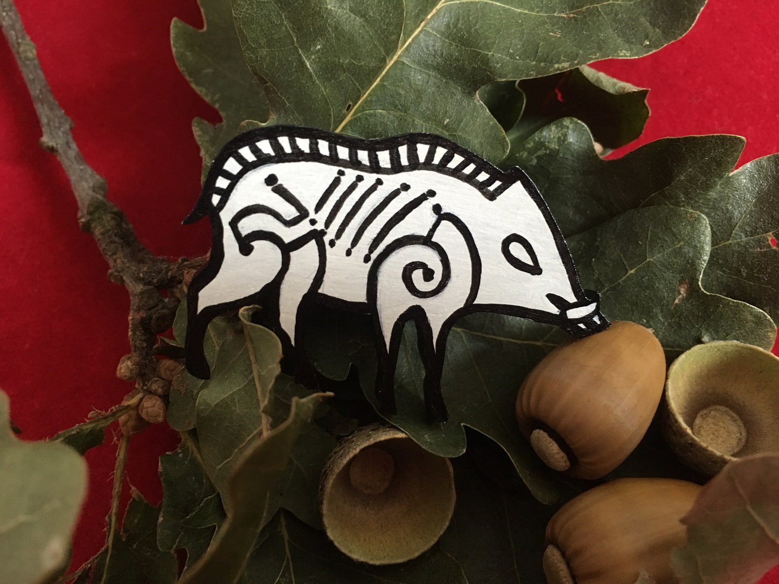 Four Norse Style Altar Totems - Etsy