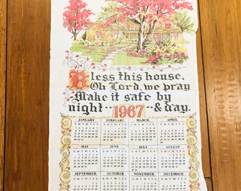 1967 Calendar | Etsy