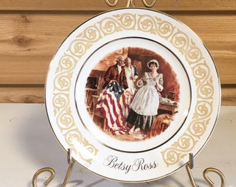 Betsy Ross Plate | Etsy