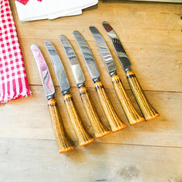 Faux Antler Knives - Etsy