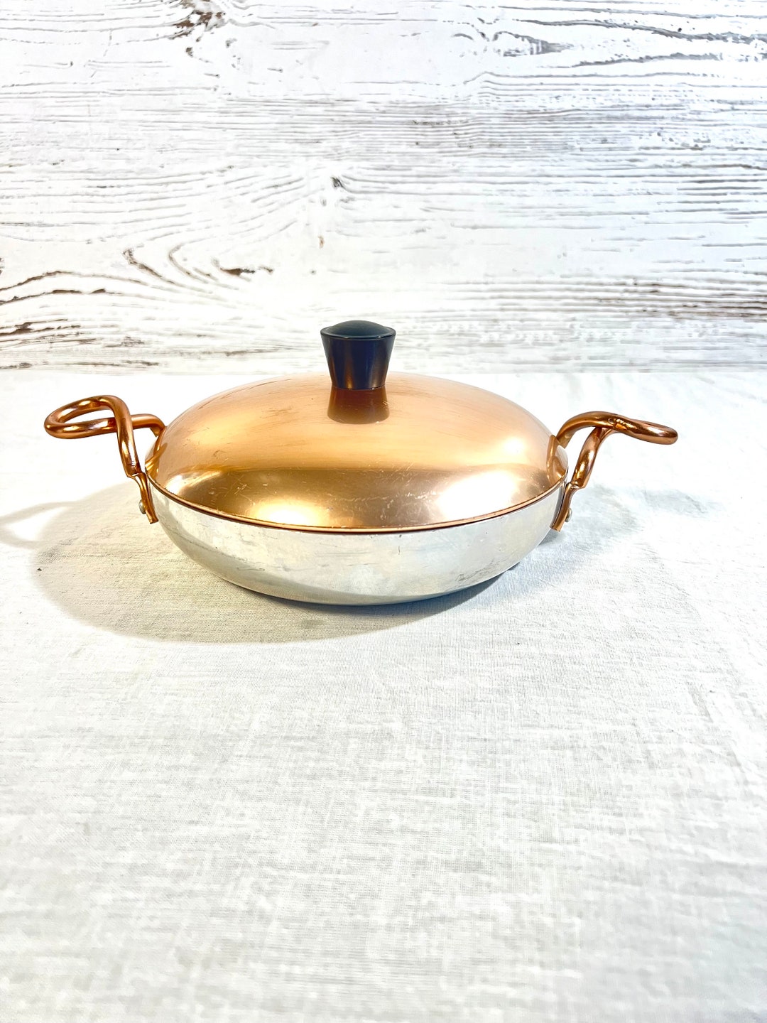 Vintage Cookware Wear Ever Hallite Lidded Pan Aluminum Decor Retro - Etsy