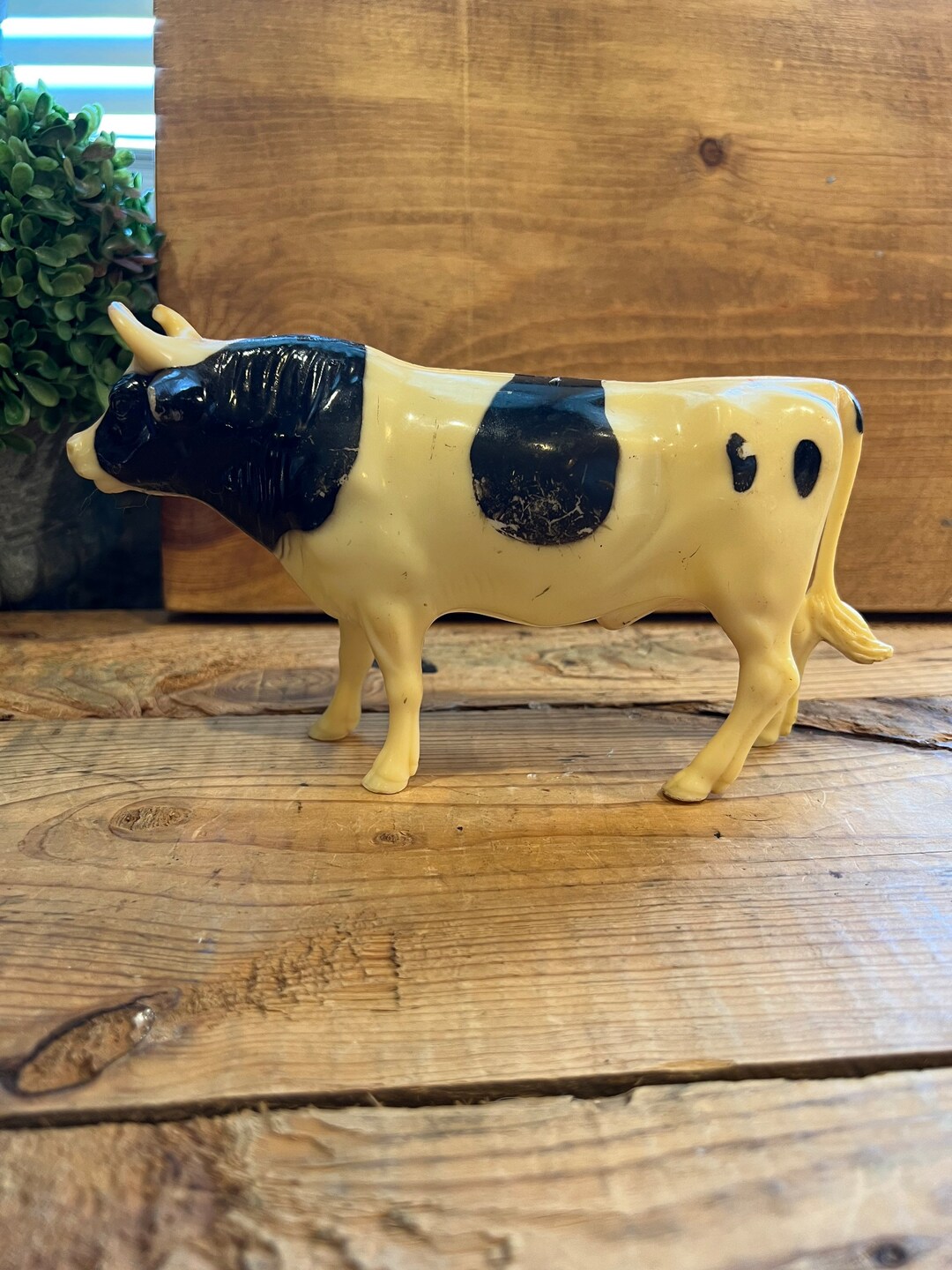 Vintage Cow Plastic Bull Nylint Hong Kong Toy - Etsy