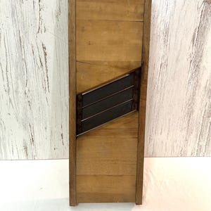 Vintage Kraut Cutter Wood Cabbage Slicer Decor Retro Farmhouse - Etsy