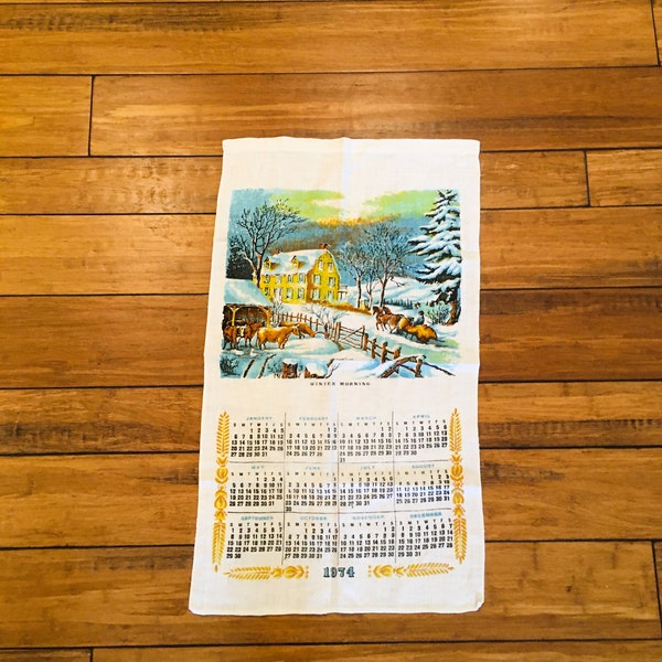 Cloth Calendar - Etsy