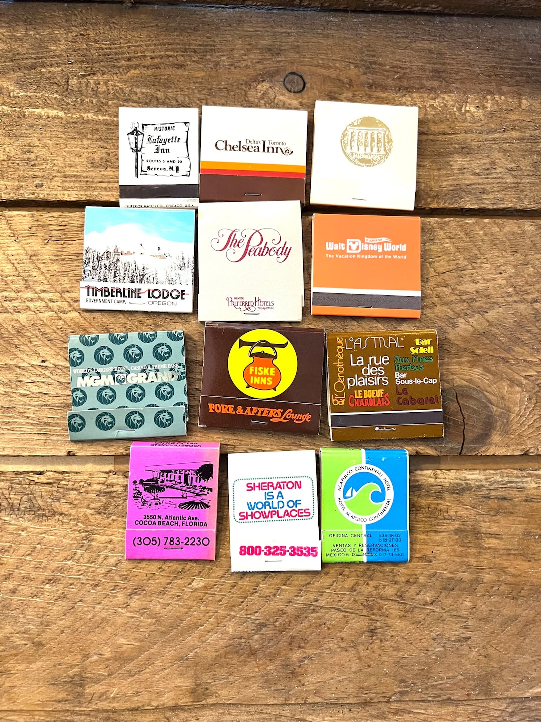 Vintage Matchbooks Advertising Matches the Peabody Hotels - Etsy