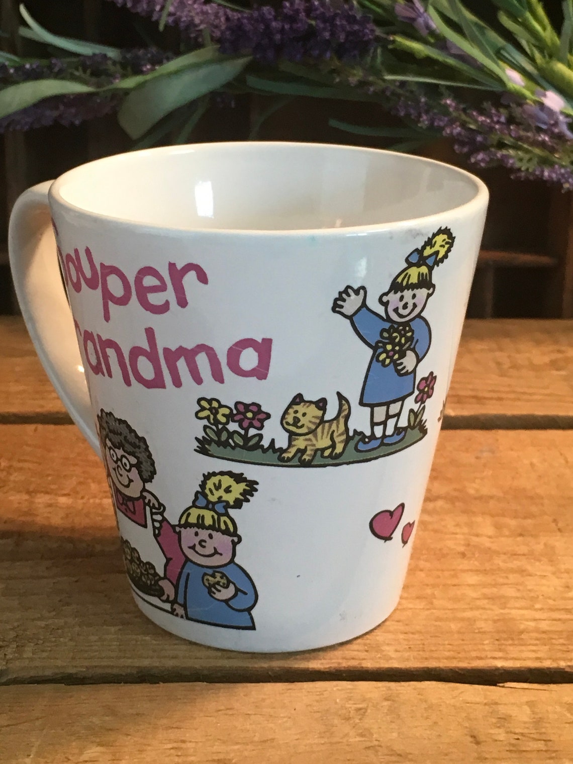 Grandma Mug Cup I Love You Grandma Grandmas Hugs Are the Best | Etsy