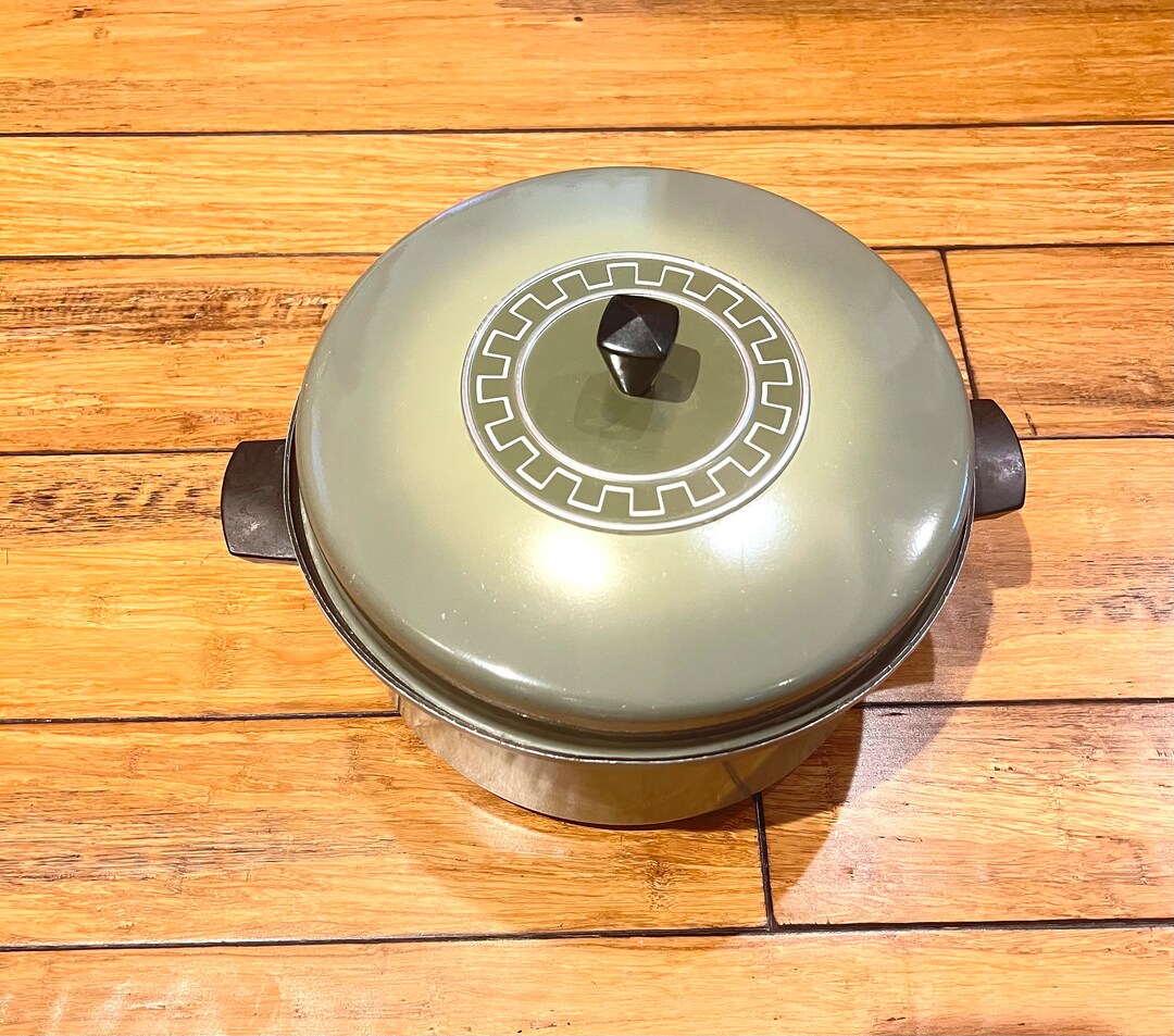Vintage Cookware Mid Century Green Retro Pots Pans Lidded - Etsy