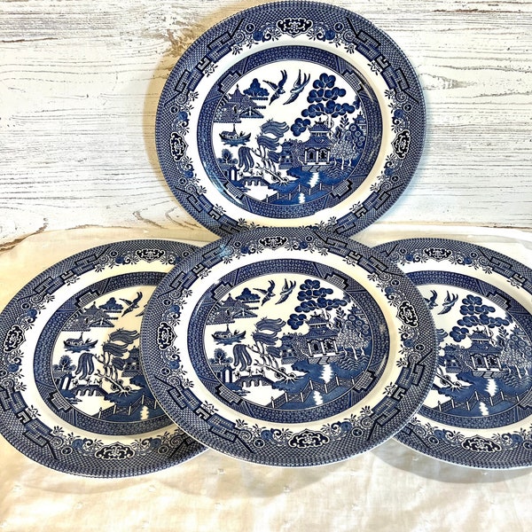 Churchill Blue Willow - Etsy
