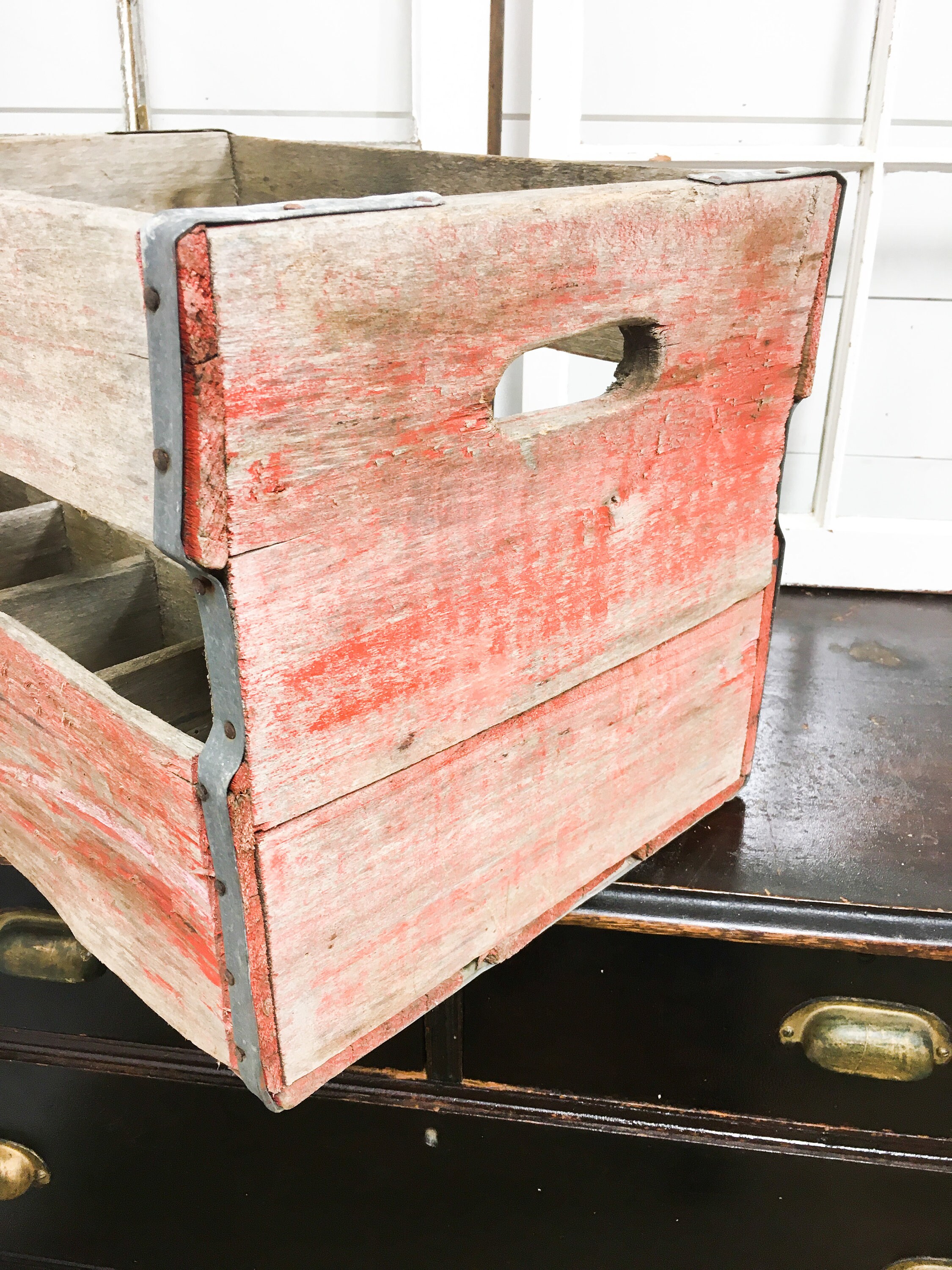 Vintage Coca Cola Crate Large Wood Decor Farmhouse Storage | Etsy