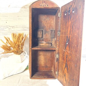 Vintage Wood Telephone Box Decor Repurpose Farmhouse Decor - Etsy