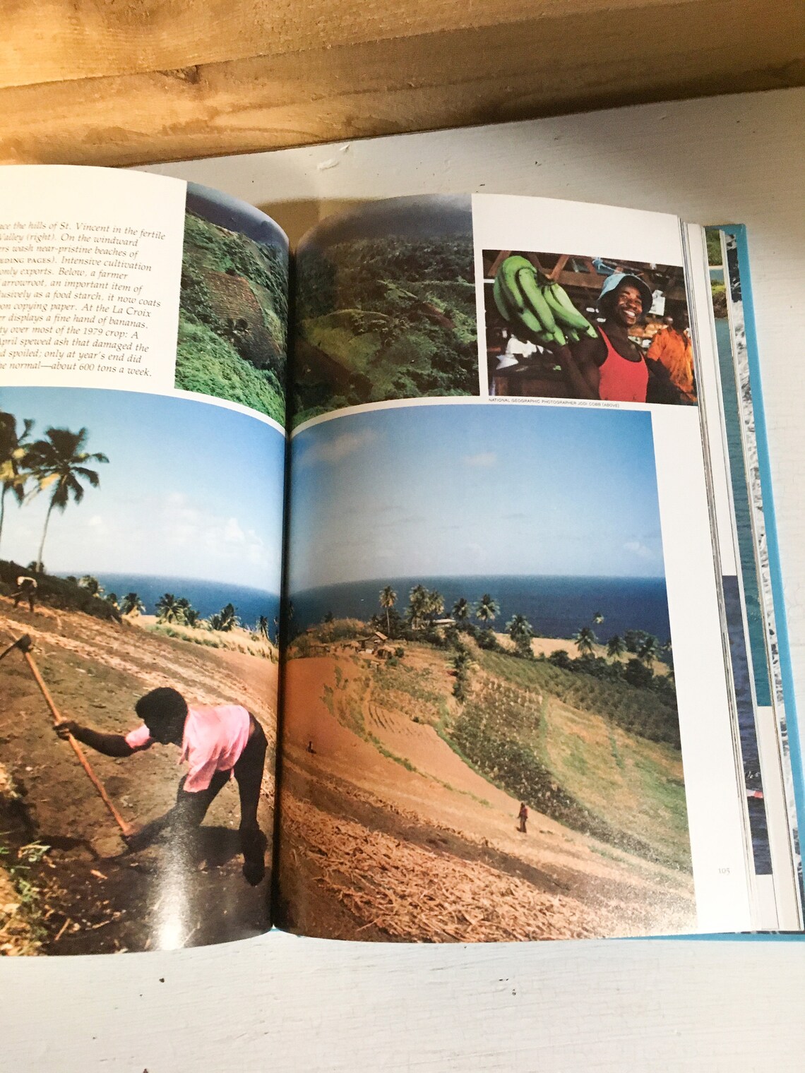 Vintage book National Geographic isles of Caribbean 1980 | Etsy
