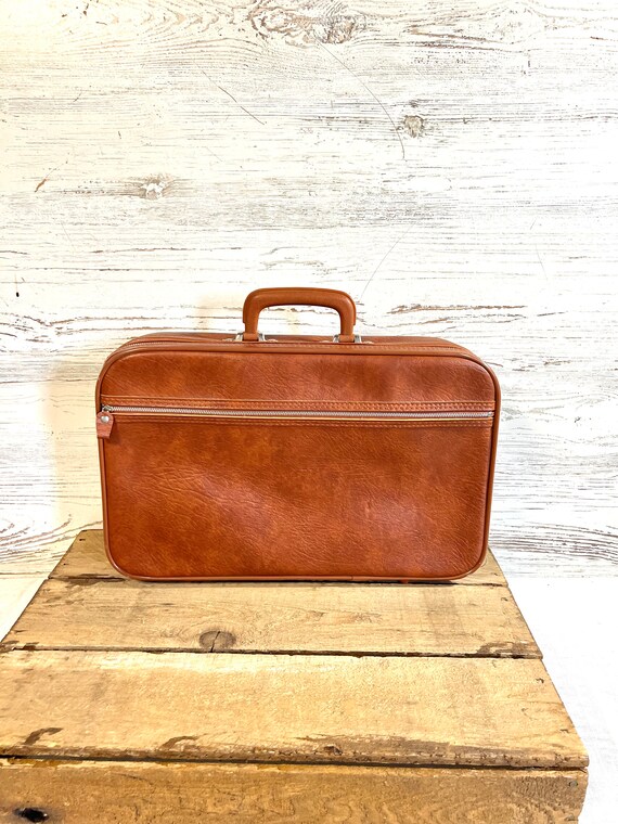 small vintage suitcase mid - Gem