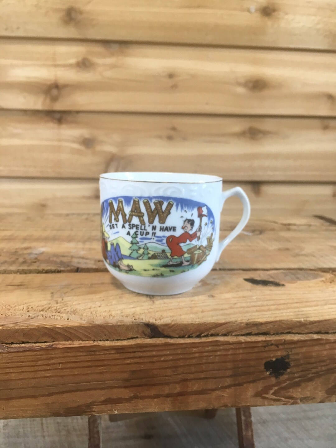 Vintage Mug Maw Japan Cup Retro Decor Gift Replacement - Etsy