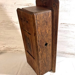 Vintage Wood Telephone Box Decor Repurpose Farmhouse Decor Cottage Core ...