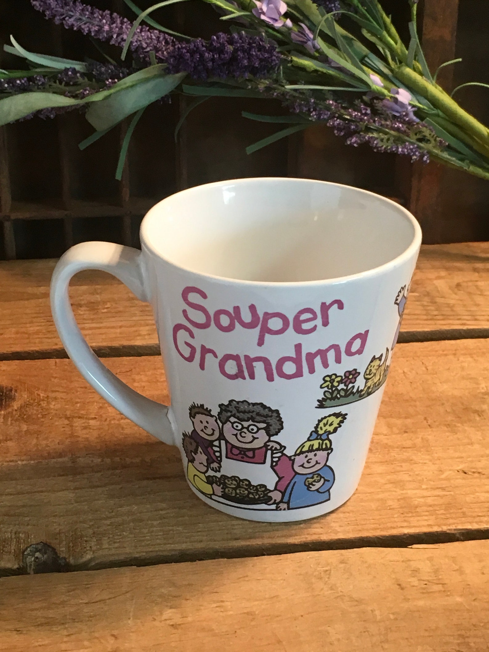 Grandma Mug Cup I Love You Grandma Grandmas Hugs Are the Best | Etsy