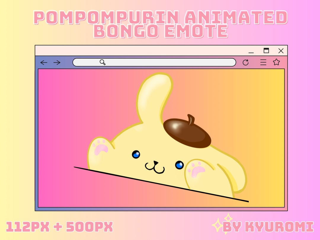 Puppy Animated Bongo Emote - Etsy