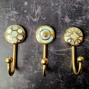 Beautiful Brass Hook | Beautiful Coat Hook | Wall Hanger | Luxe Hook ...