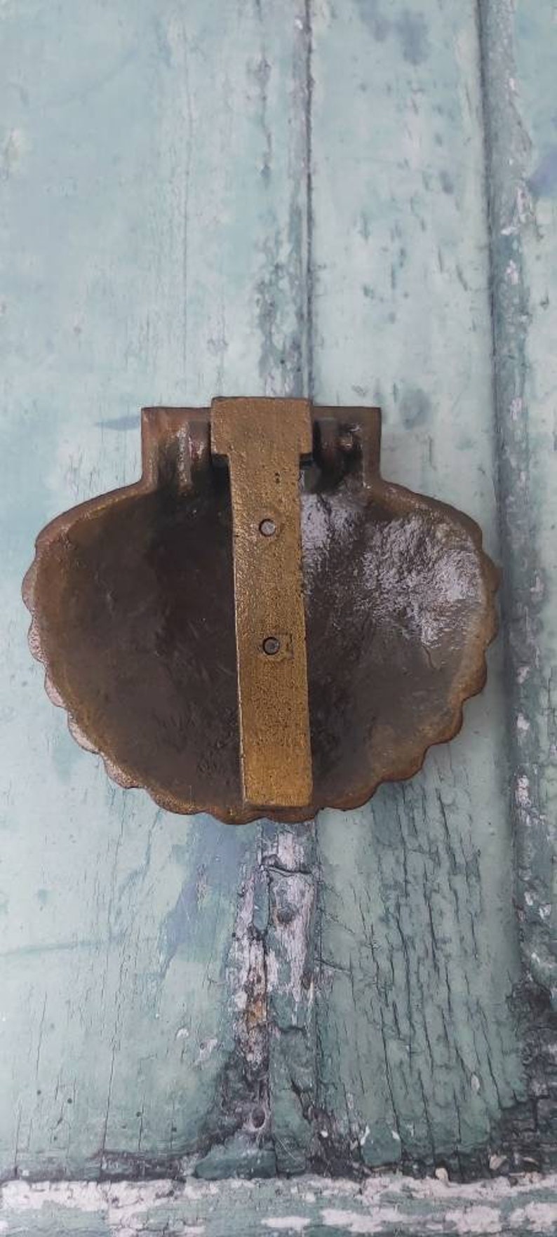 Scallop Shell Door Knocker Sea Shell Door Knocker Antique - Etsy UK