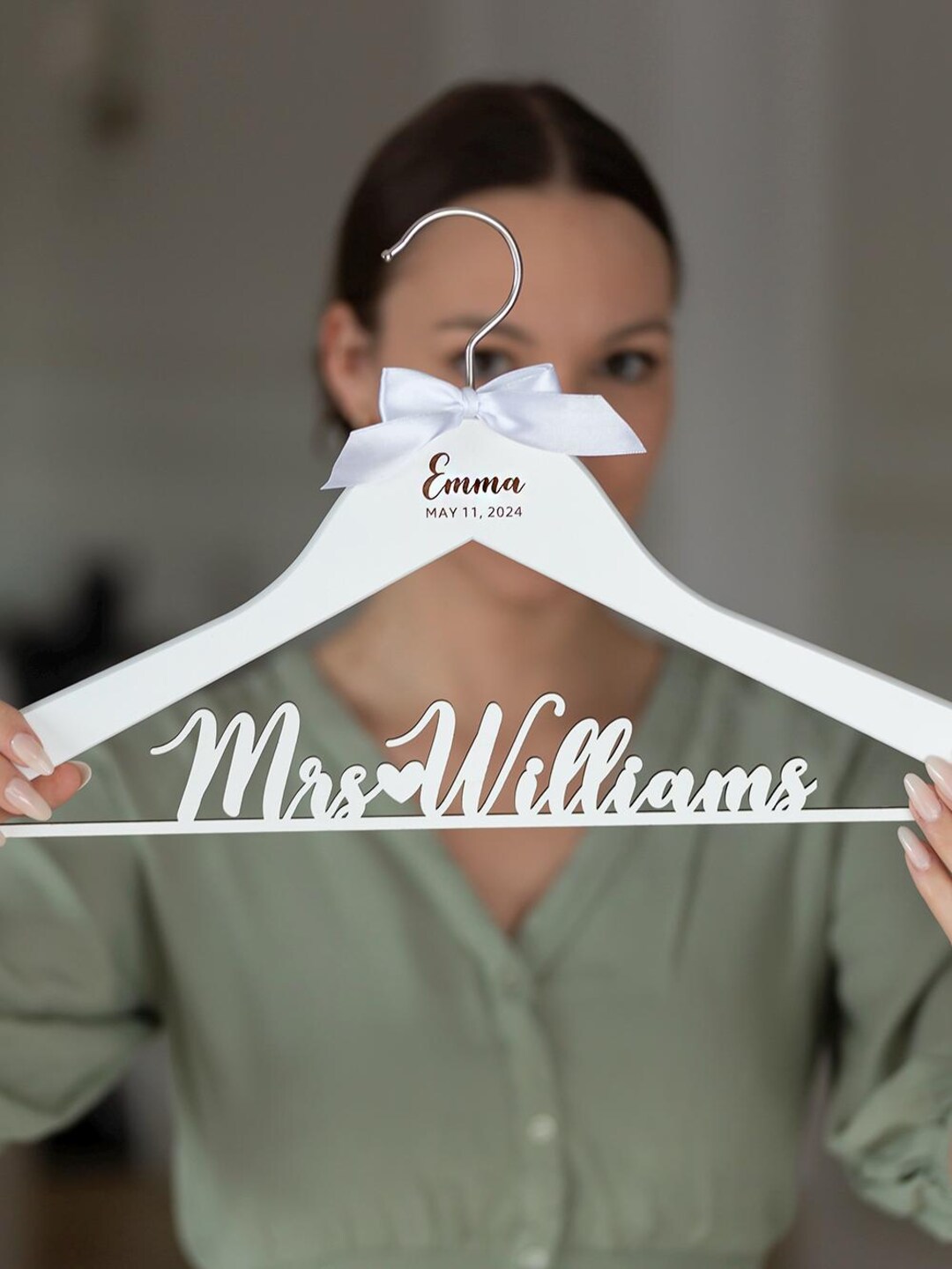 Bridal Hanger, Personalized Wedding Hanger, Bride Hanger, Bridal Party ...