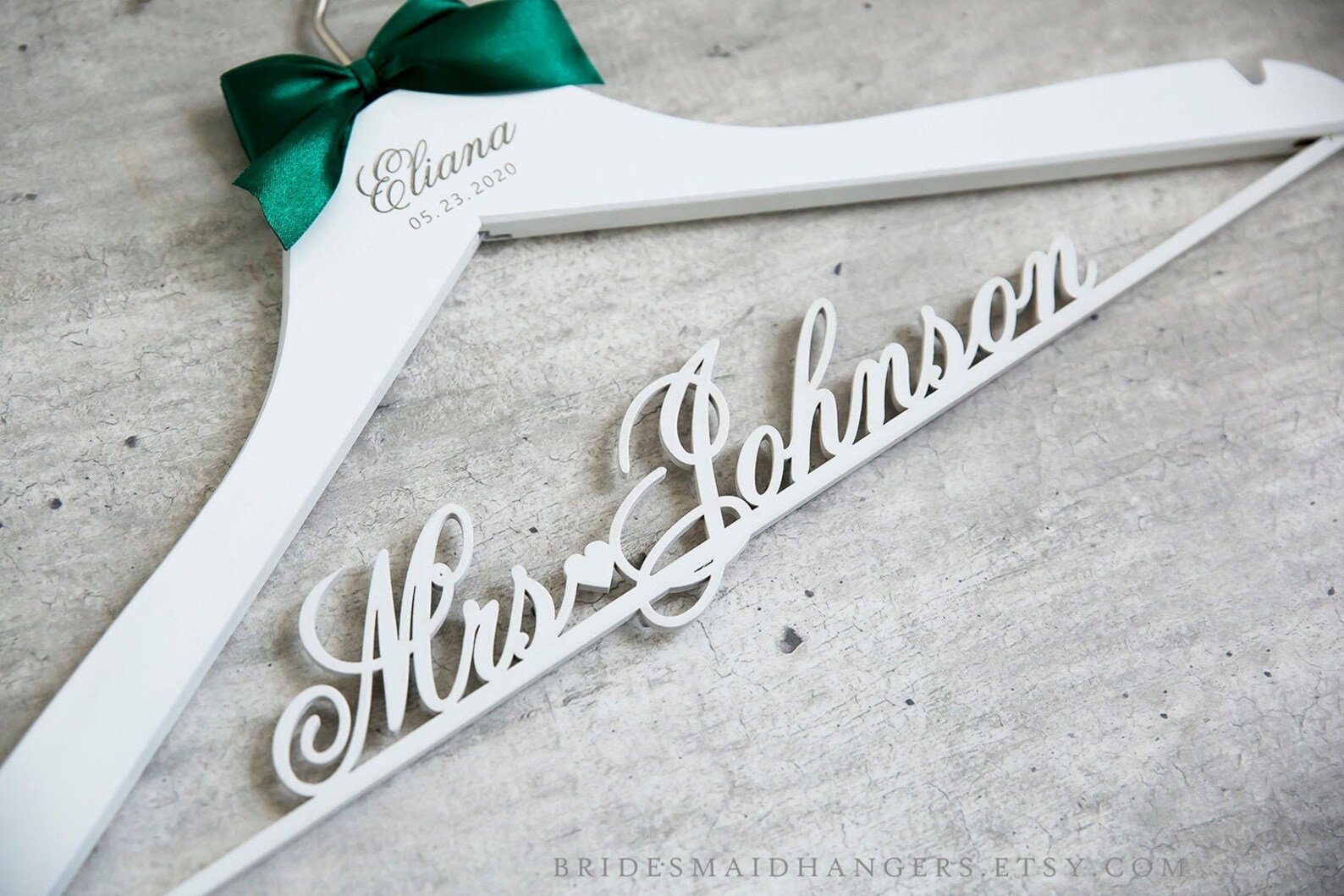 Personalized Wedding Hanger Bridal Hanger Custom Name - Etsy