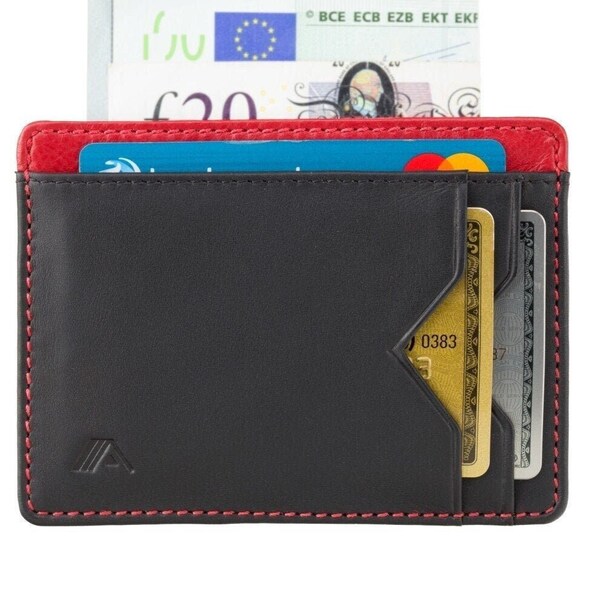 Minimalist Wallet With Clear Id Window - Etsy