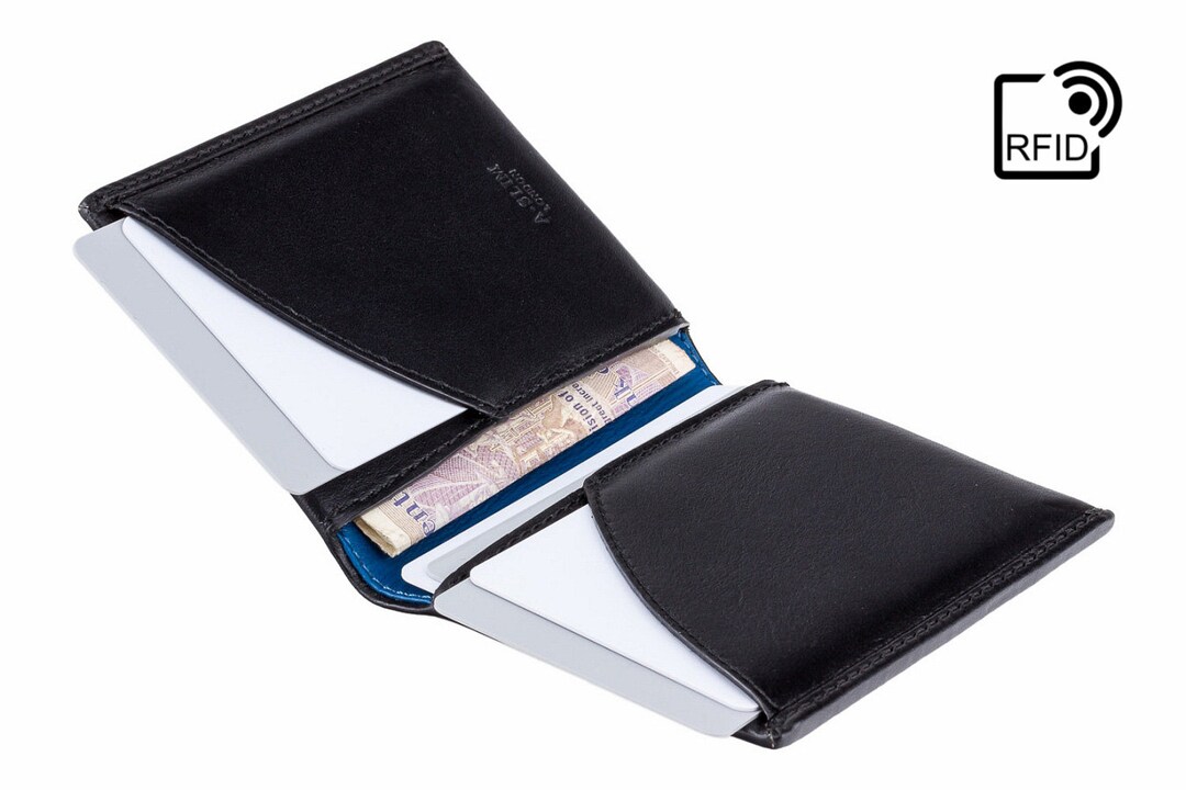 Compact Bifold Card Wallet - A-SLIM Origami - Slim Credit Card Wallet ...