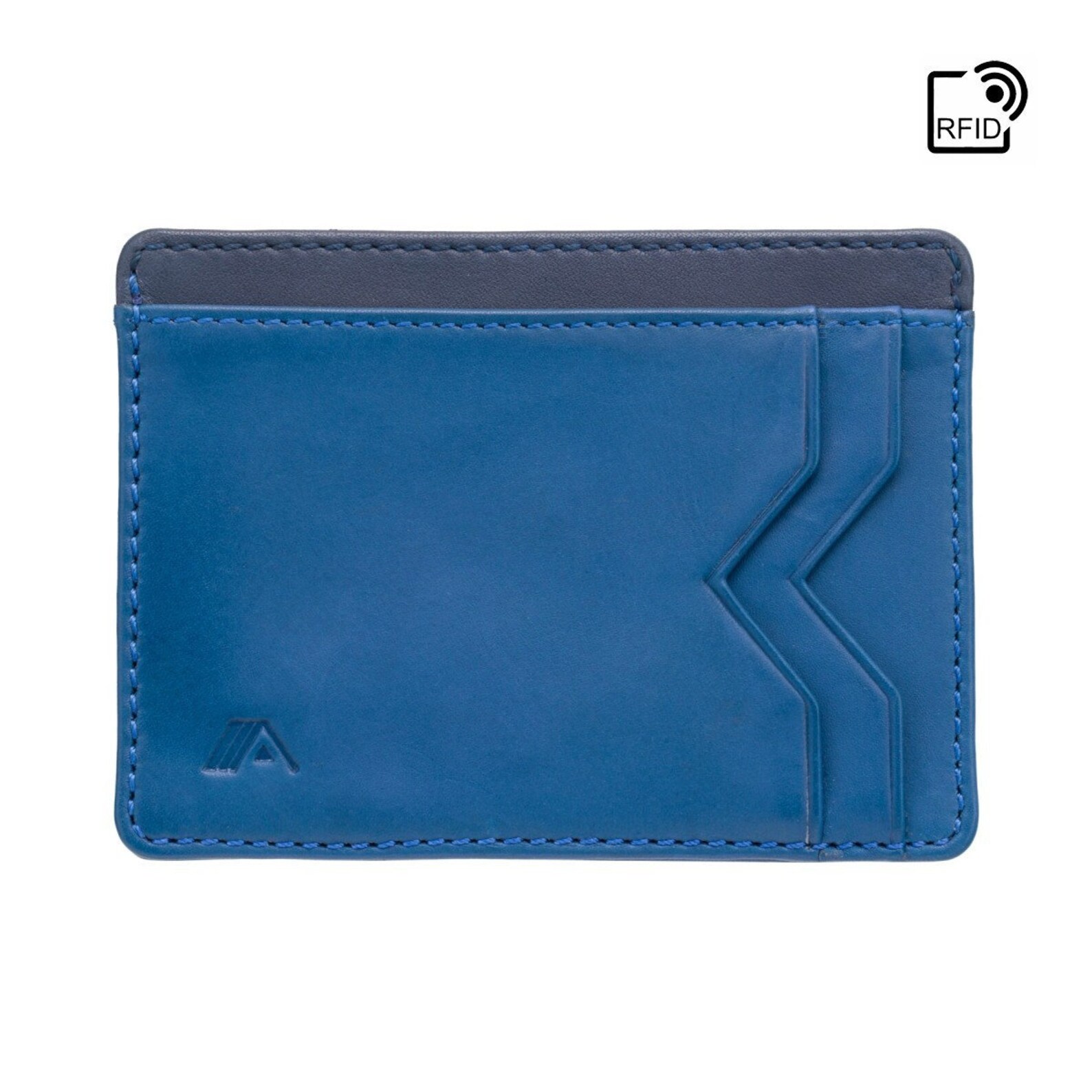 Wallet With Clear Photo Card Slot Slim Handmade Leather Card | Etsy