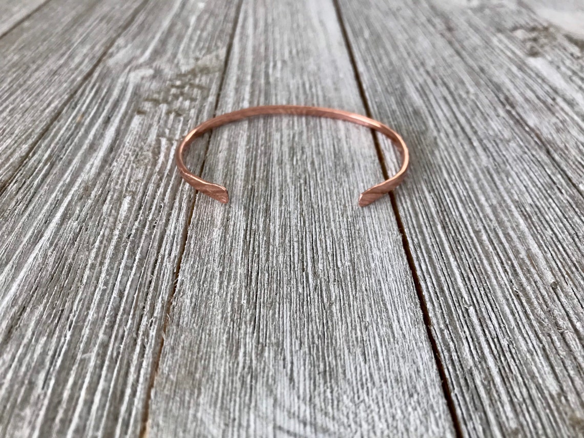 Copper wire cuff-copper bracelet | Etsy