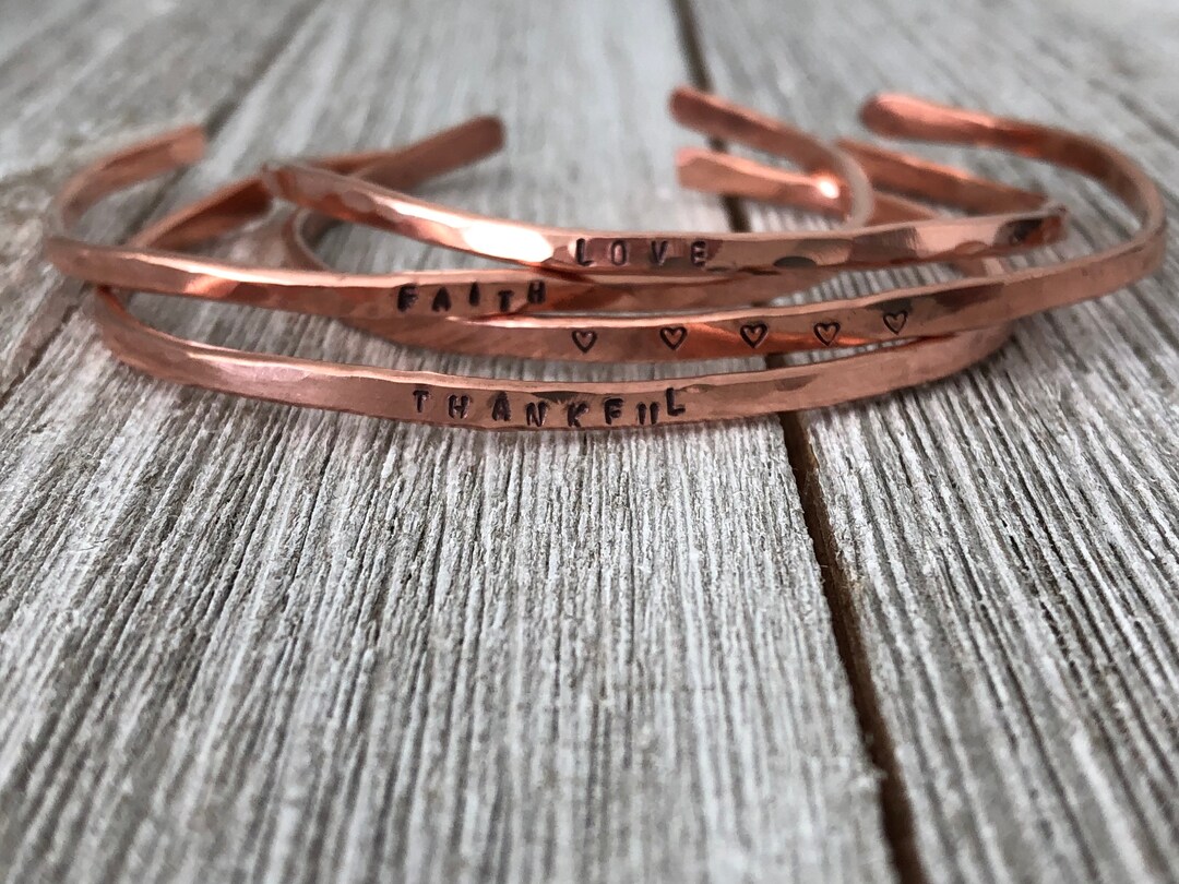 Copper Wire Cuff-copper Bracelet - Etsy