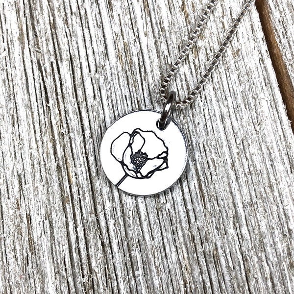 Poppy Necklace - Etsy