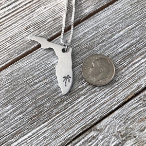 Florida Necklace-fort Lauderdale Necklace-florida Jewelry-handstamped ...