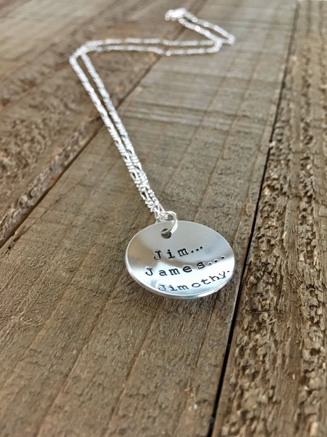 The Office-jim, James, Jimothy Necklace-the Office Necklace- Dwight-7/8 ...