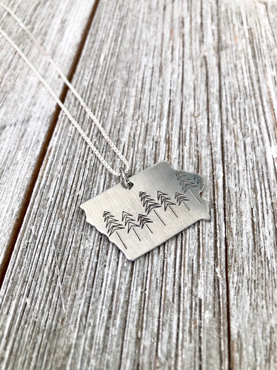 Iowa State Necklace-iowa Necklace-gift - Etsy