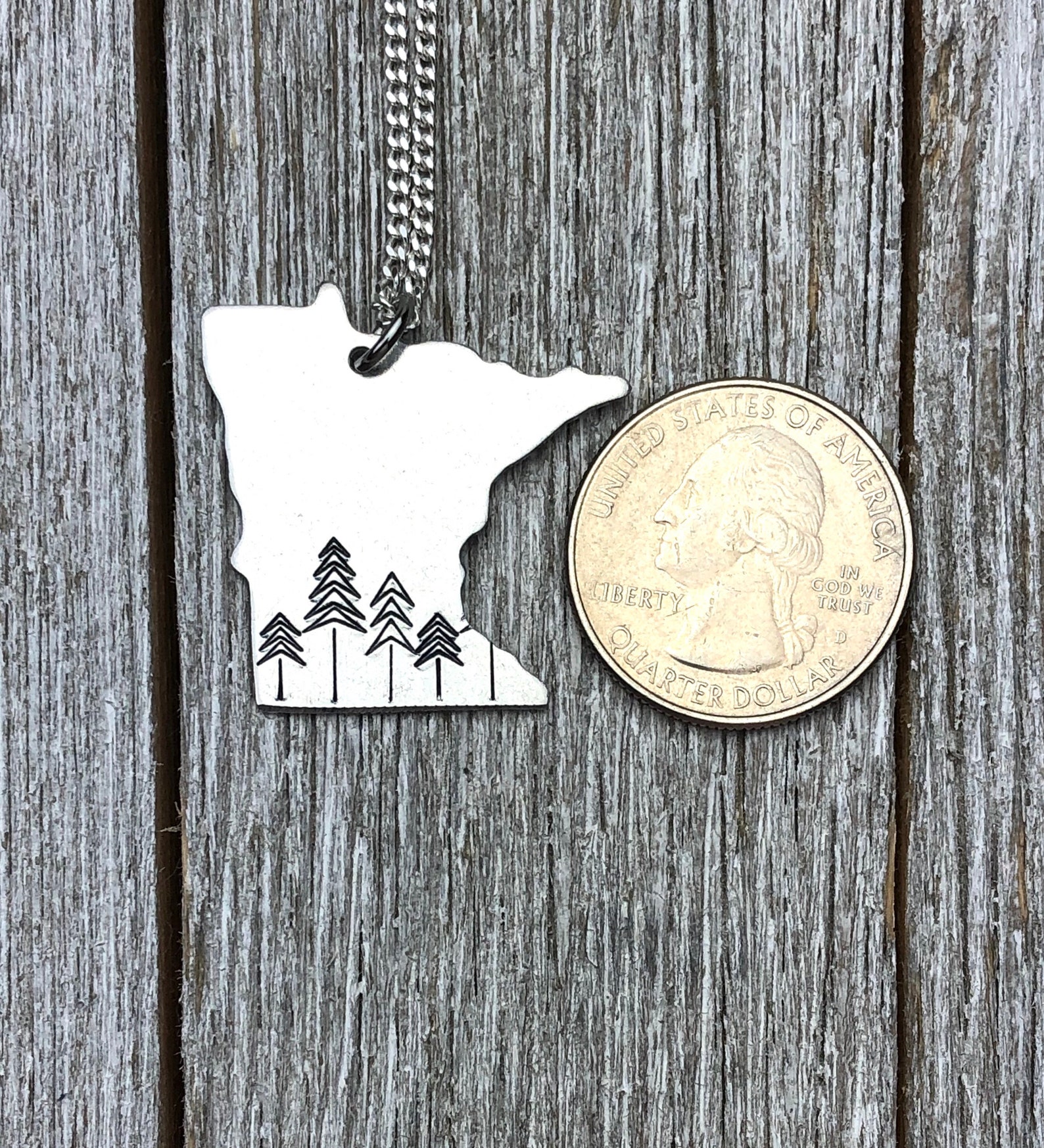 Minnesota State Necklace-minnesota Necklace-gift - Etsy