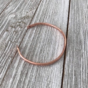 Copper Wire Cuff-copper Bracelet - Etsy