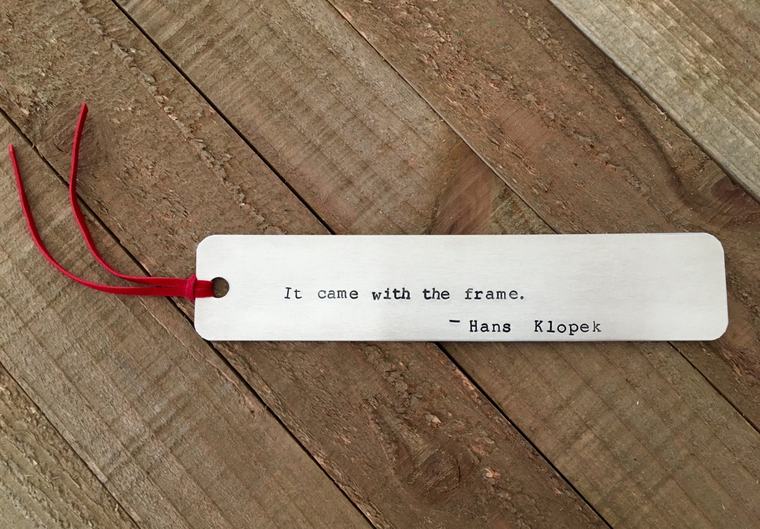 Burbs Bookmark-handstamped Bookmark-gift for Reader-funny - Etsy