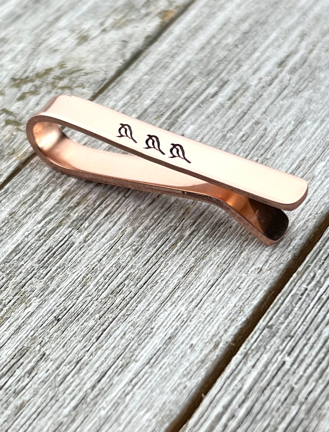 Copper Tie Bar-tie Clip - Etsy