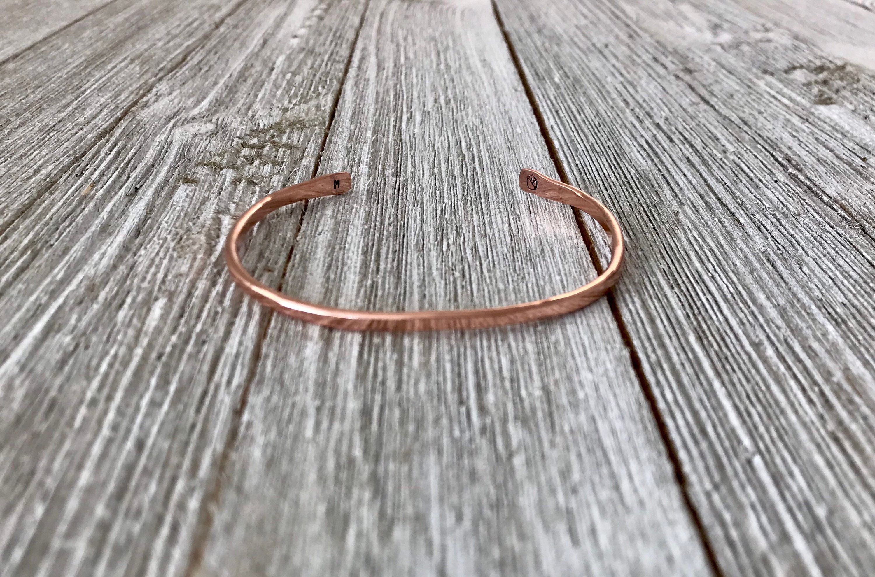 Copper wire cuff-copper bracelet | Etsy