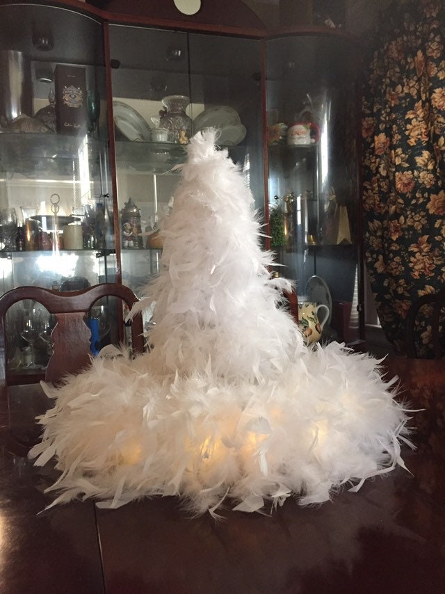 Quality White Feather Wreath - Etsy