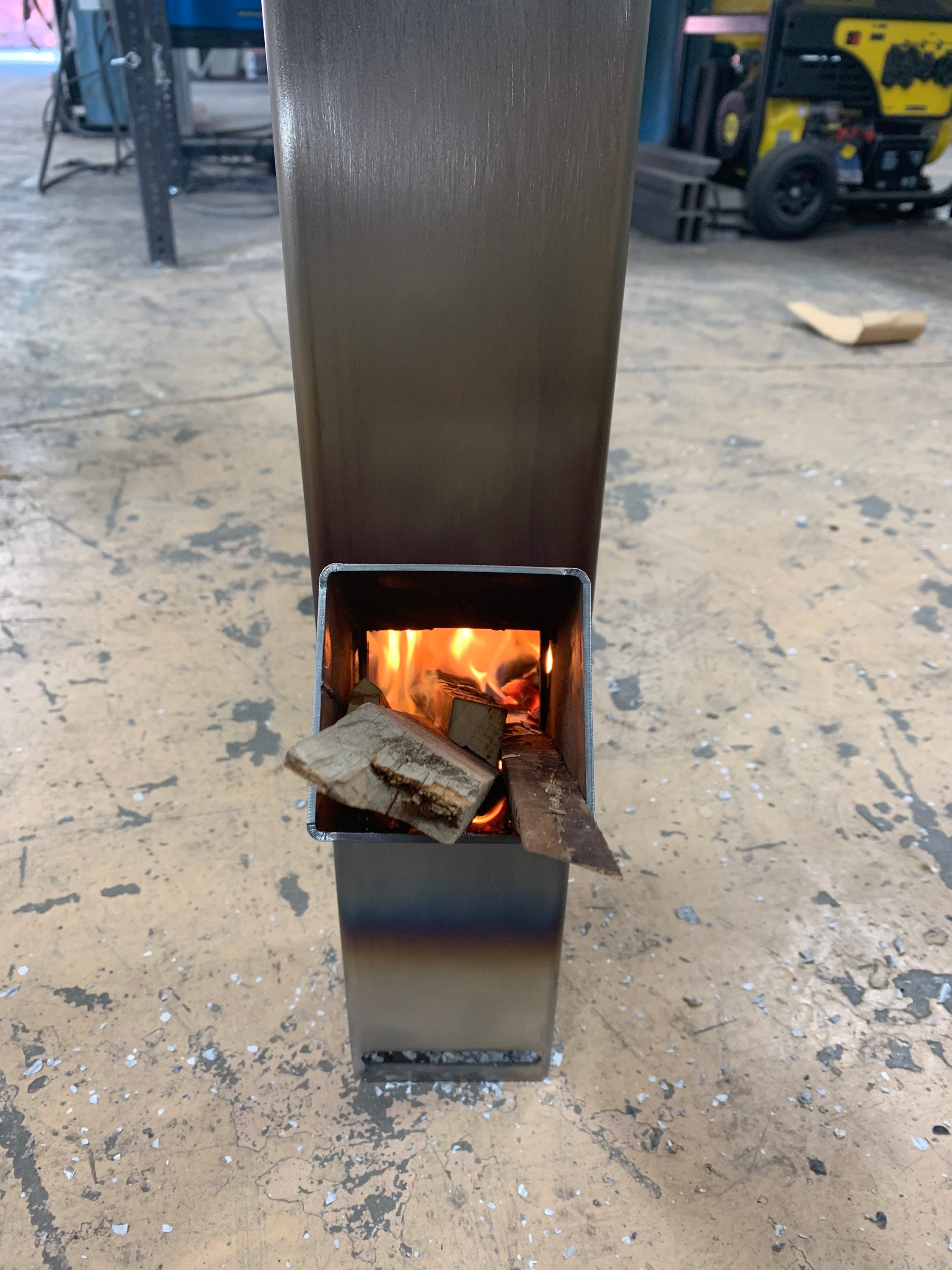 Modern Rocket Stove | Minimalist Rocket Stove | Car Camping Stove ...