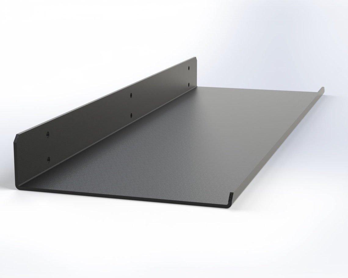 Steel Shelf With Lip With Powder Coating - Etsy