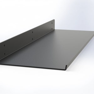 Steel Shelf With Lip With Powder Coating - Etsy
