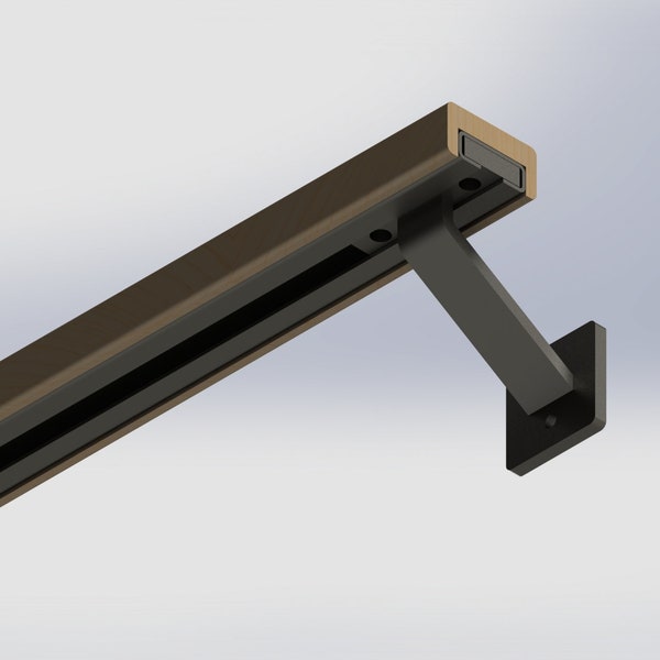 Wood Stair Railing - Etsy