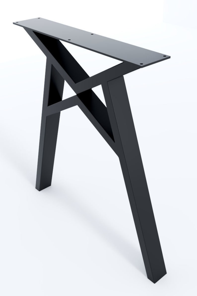 Trinity Leg | Customize Your Dimensions | A Frame Table Leg | Metal ...