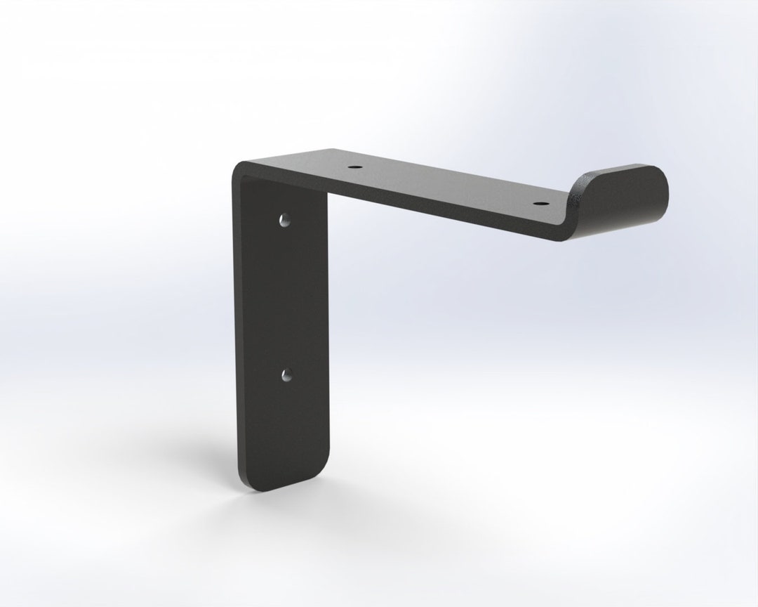 Shelf Bracket Style 2 - Underhung Mount With Powder Coating - Floating ...