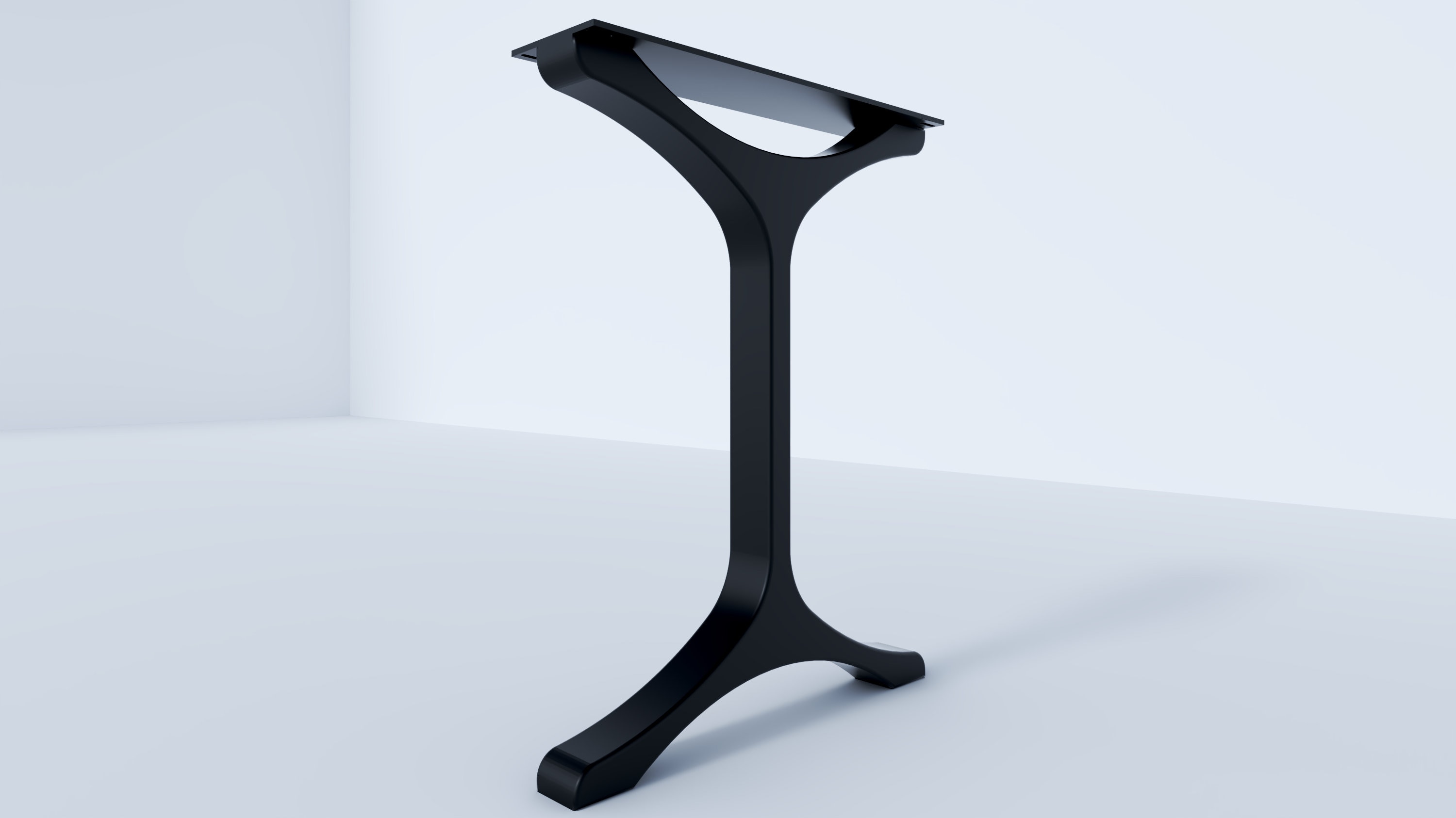 Wishbone Leg Stand Alone | Customize Your Dimensions | Metal Table Leg ...