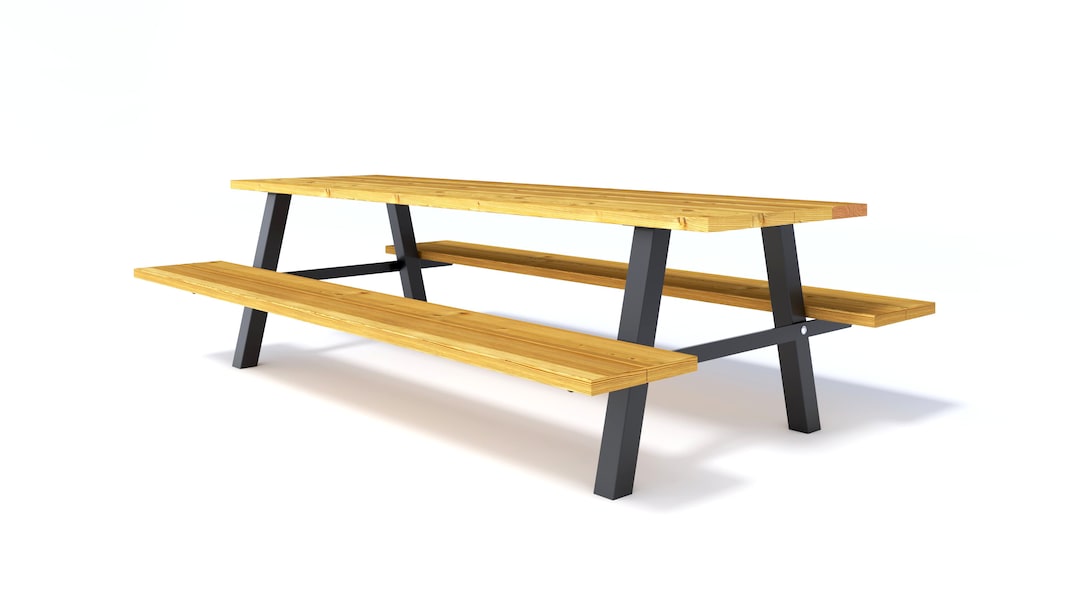 Heavy Duty DIY Picnic Table Frames - DIY Picnic Table - Make Your Own ...