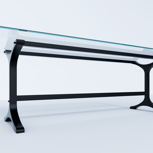 Dining Table Base for Glass Top - Etsy